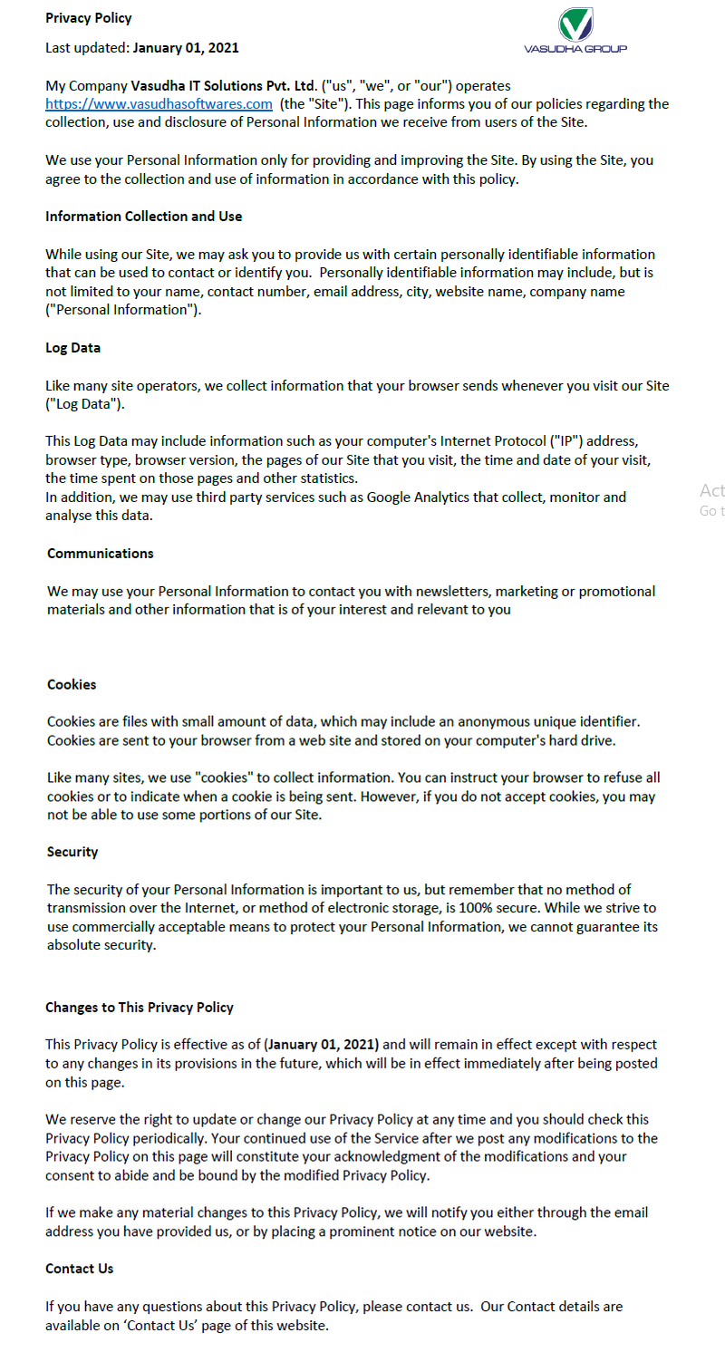 Software & website development company in Pune, India.